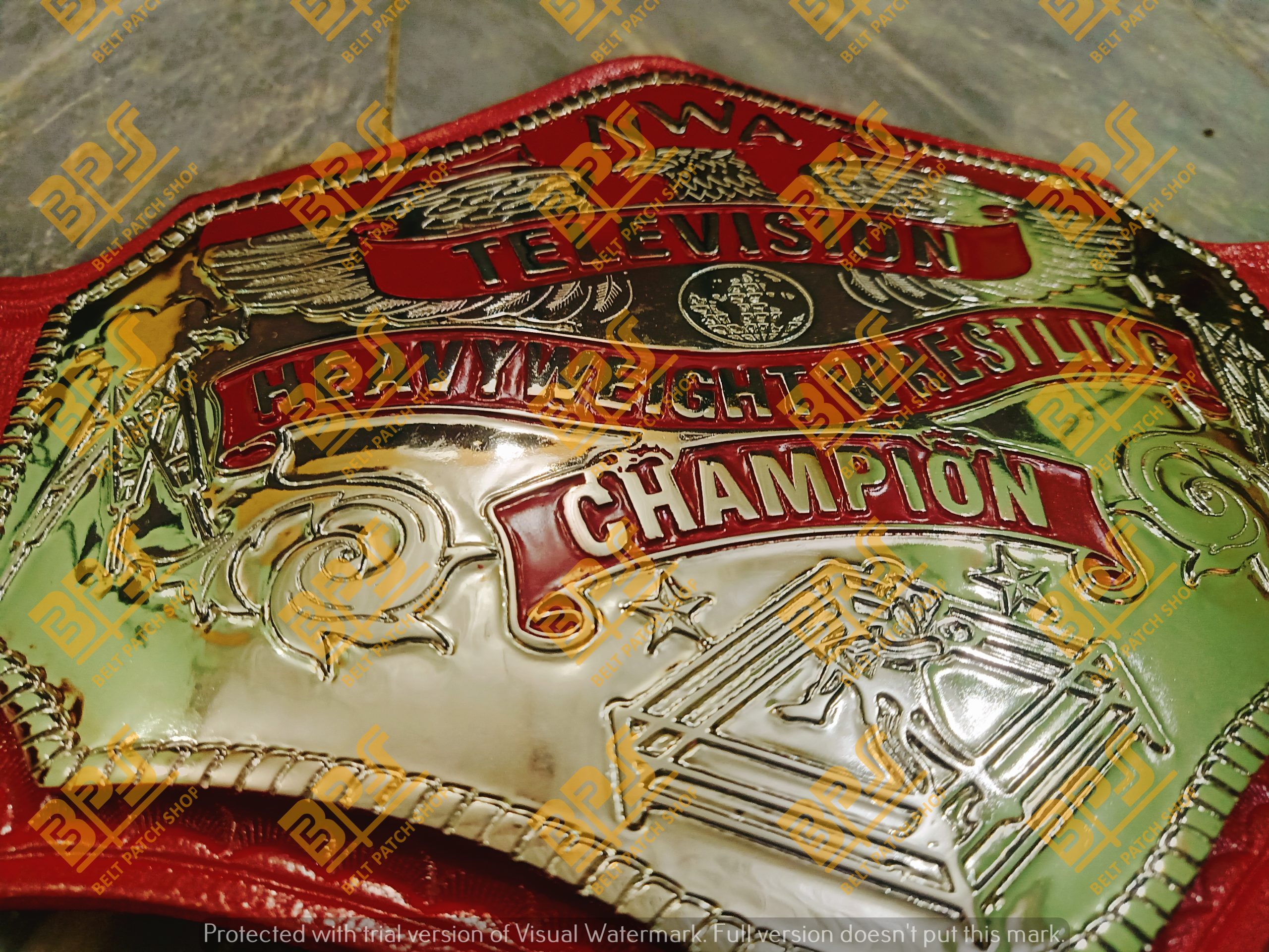 NWA Television Heavyweight Wrestling Championship Title Belt